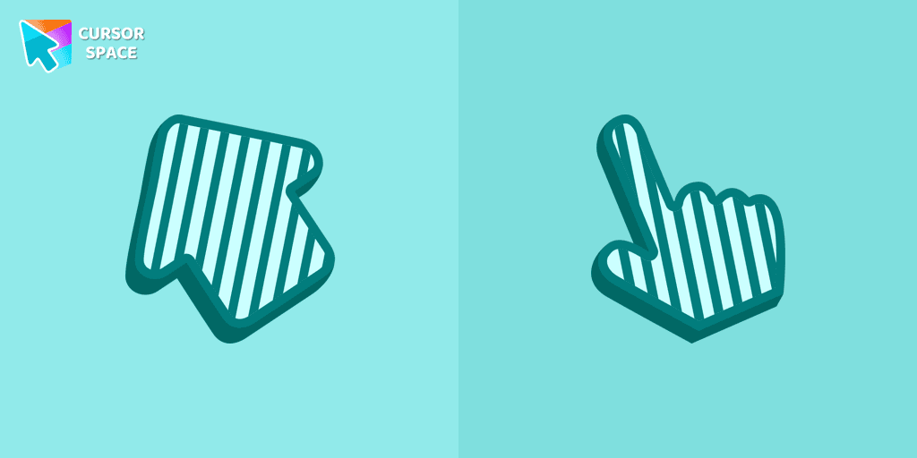 Custom Cursor Striped - Cursor Pack | Cursor Space